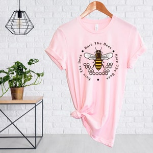 Save the Bees Shirt, Conserve Endangered Bees Shirt, Animal Lovers ...