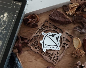 Ronan Lynch Greywaren Vinyl Sticker the Dreamer Trilogy the Raven Cycle ...