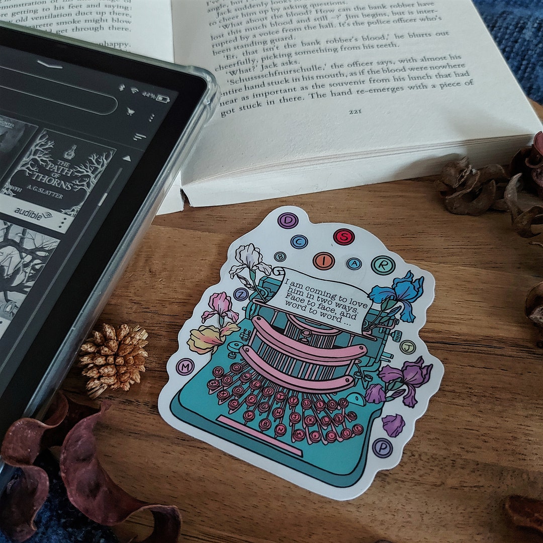 Divine Rivals Transparent Fantasy Inspired Sticker - Etsy