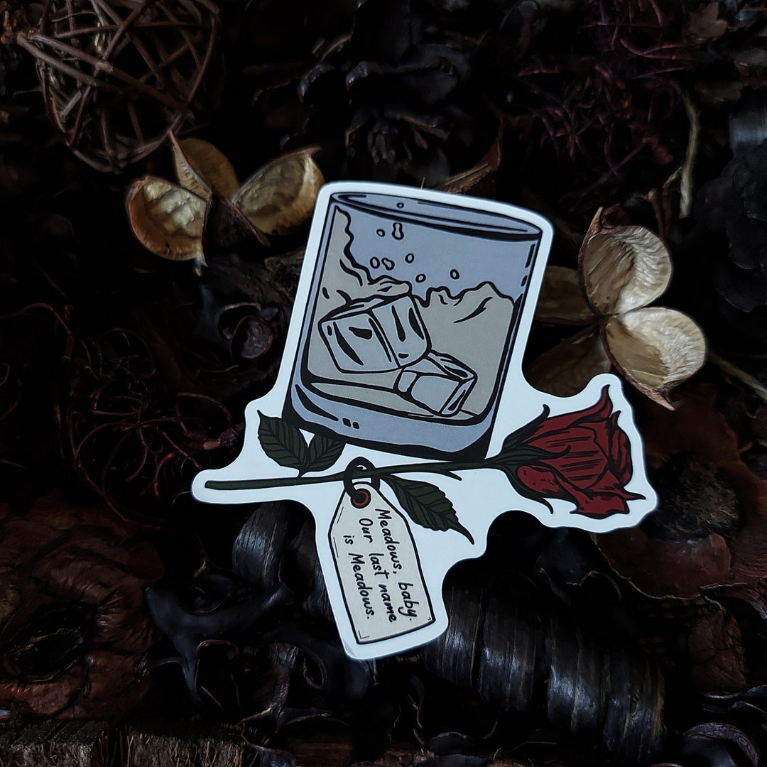 Meadows Baby, Cat and Mouse Haunting Adeline Sticker - Etsy