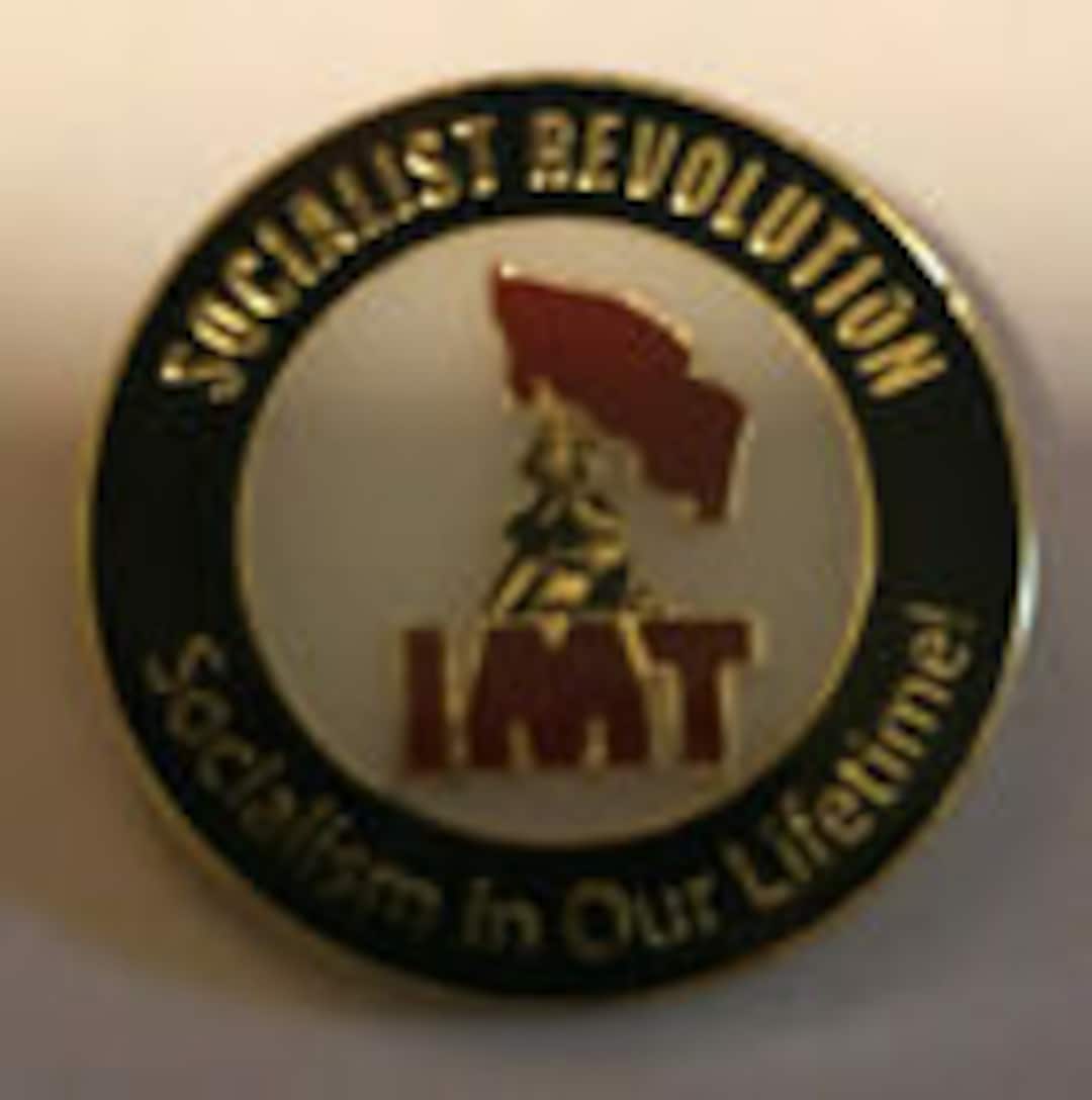 Socialist Revolution 30mm Enamel Pin Badge - Etsy