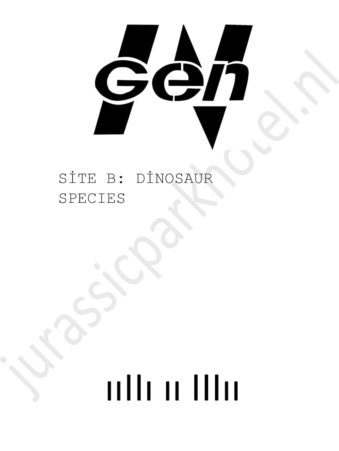 Ingen Logo Jurassic Park