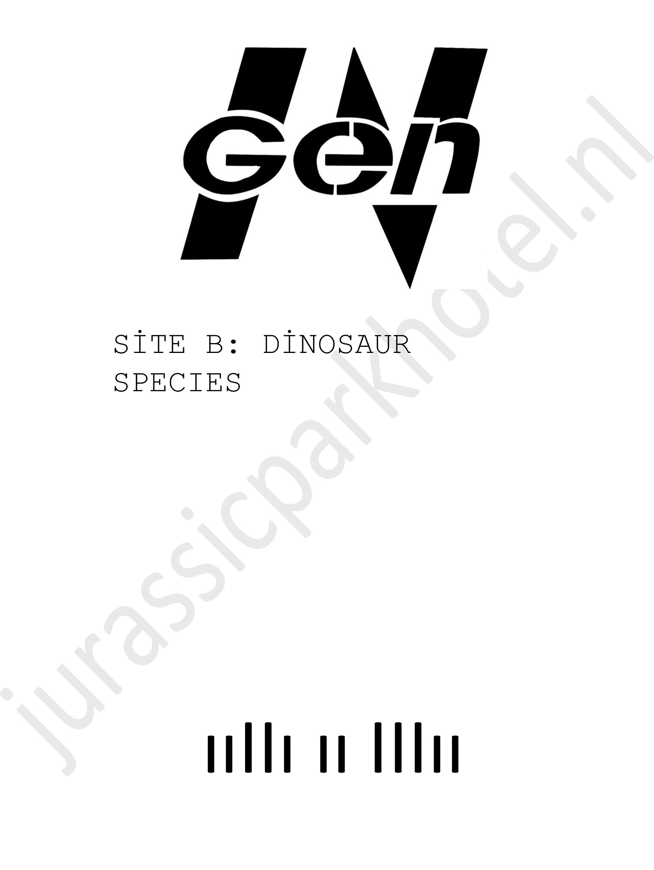 Ingen Logo Jurassic Park