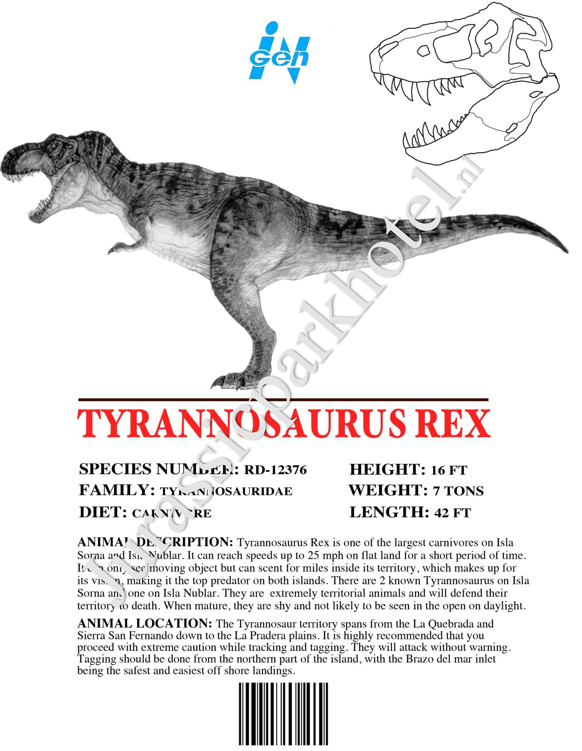 Ingen Dino Fils Jurassic Park - Etsy