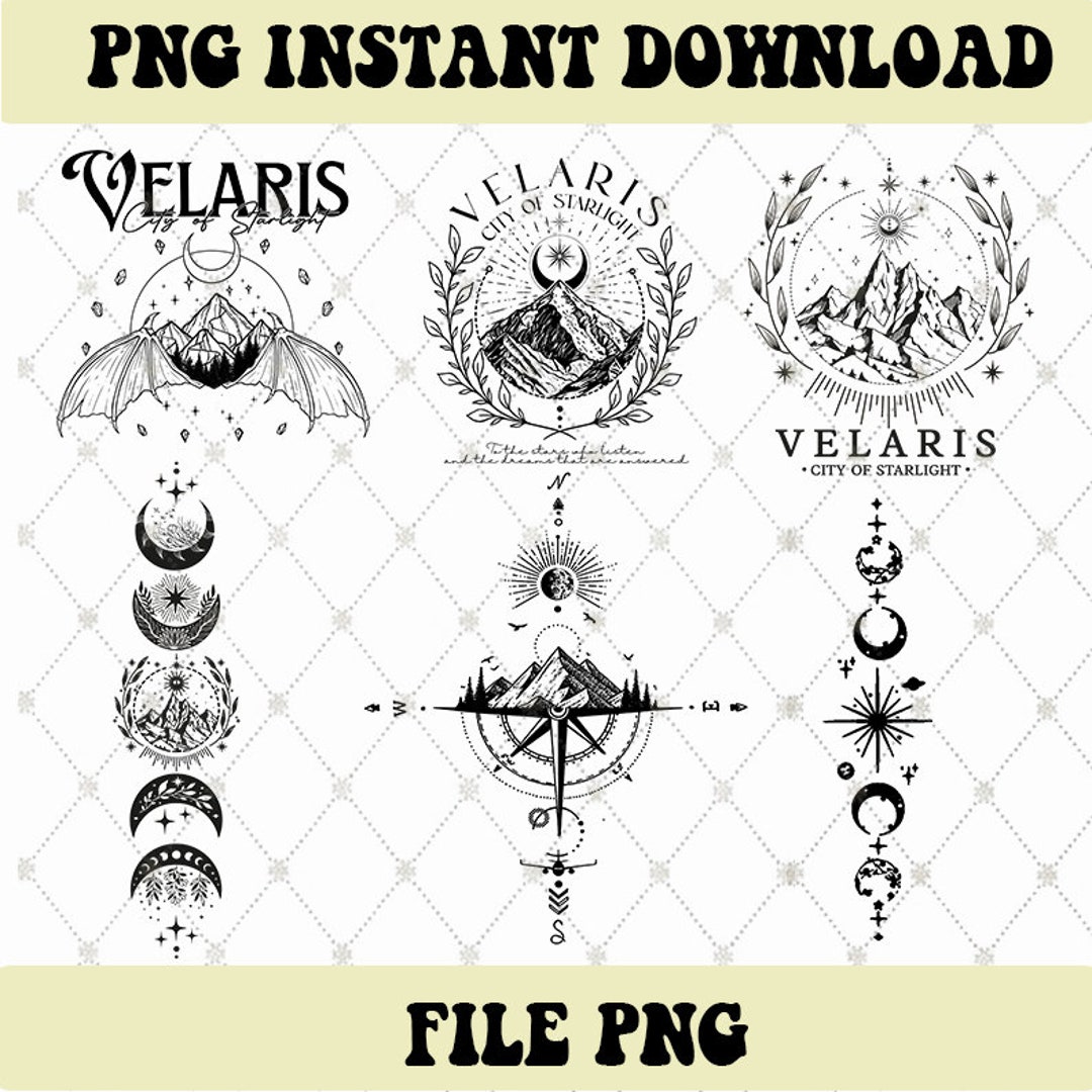 ACOTAR Velaris PNG Download Velaris City of Starlight Png - Etsy