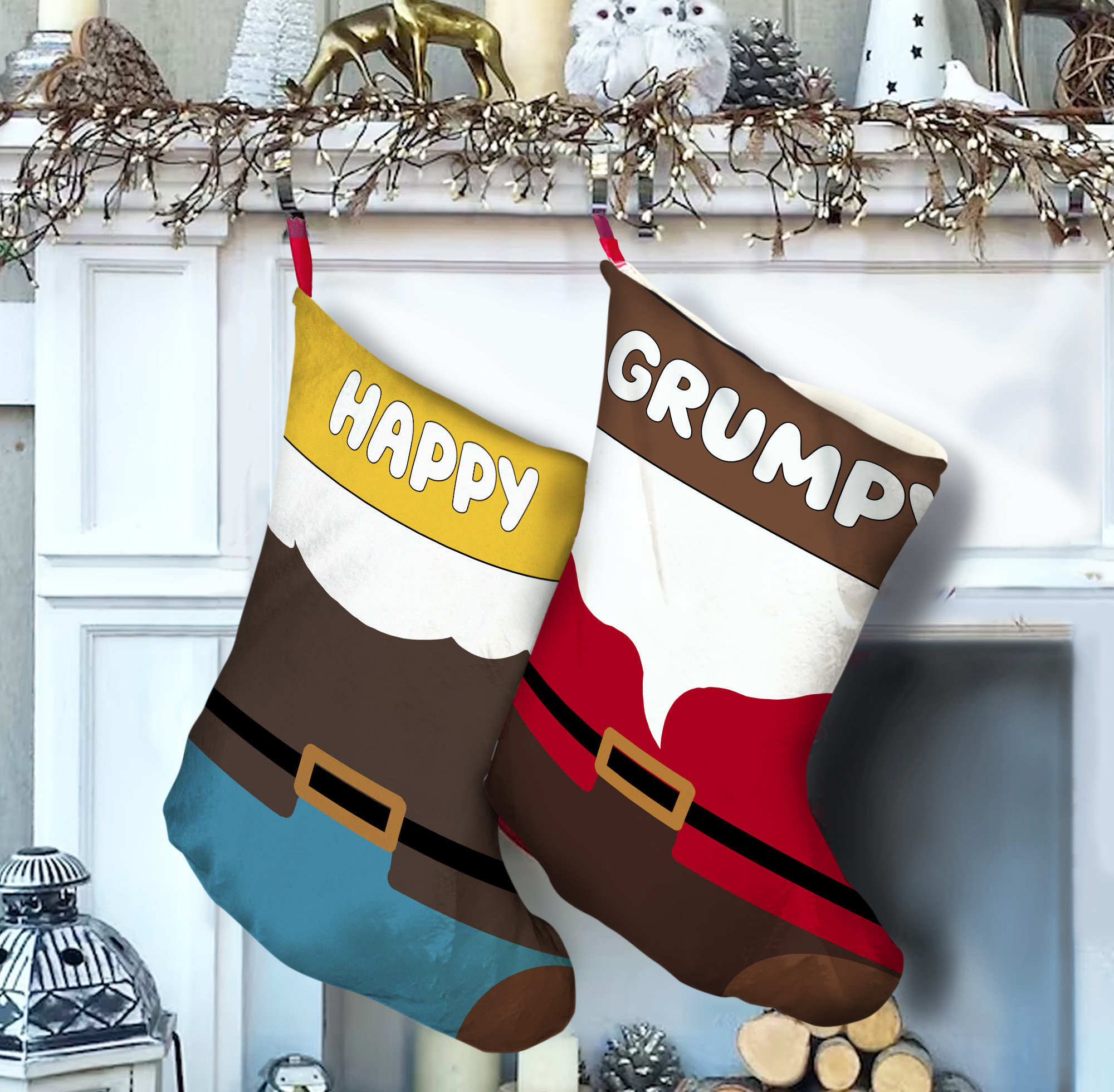 Disney Princess Characters Stocking, Snow White Christmas Stocking sold ...