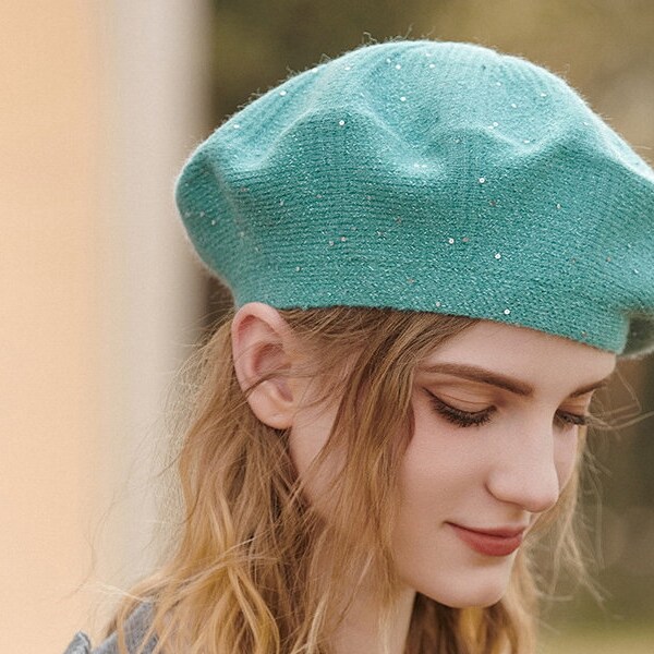 Embellished Beret - Etsy