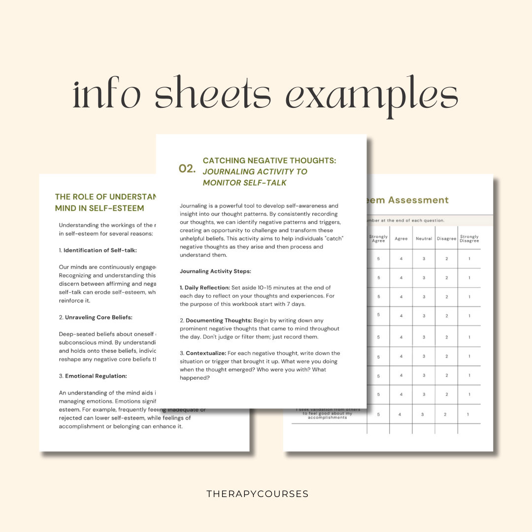 280+ Self Esteem Worksheets Pdf - Confidence Building, Self Esteem ...