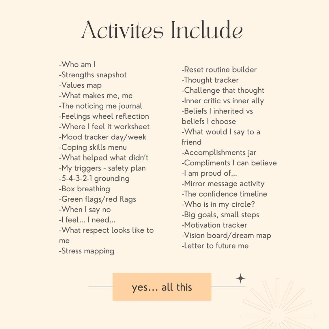 Therapy Activities for Teens Worksheets: Bundles CBT, ACT, DBT ...