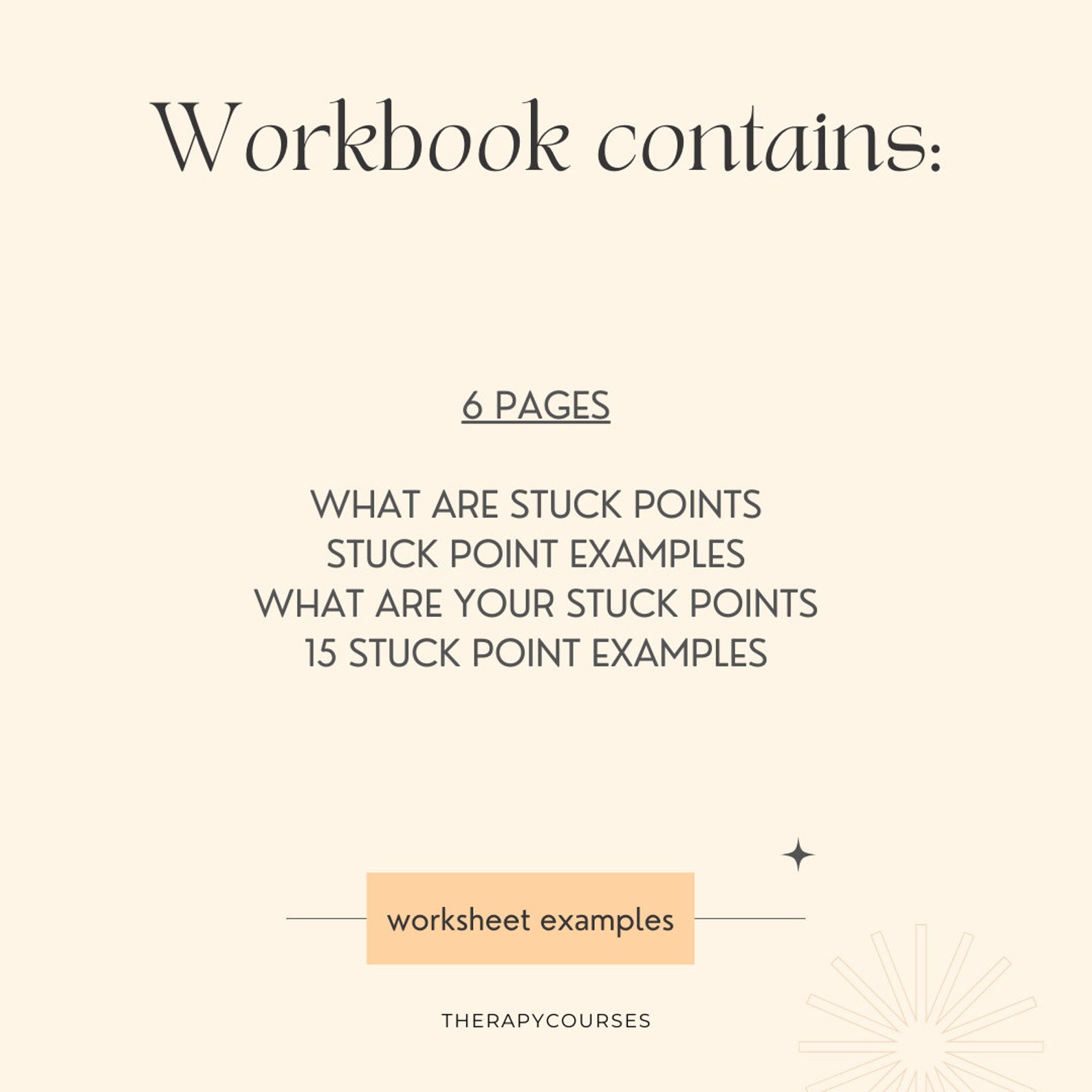Stuck Point Worksheet - CPT Therapy Worksheet Pdf, Stuck Point Examples ...