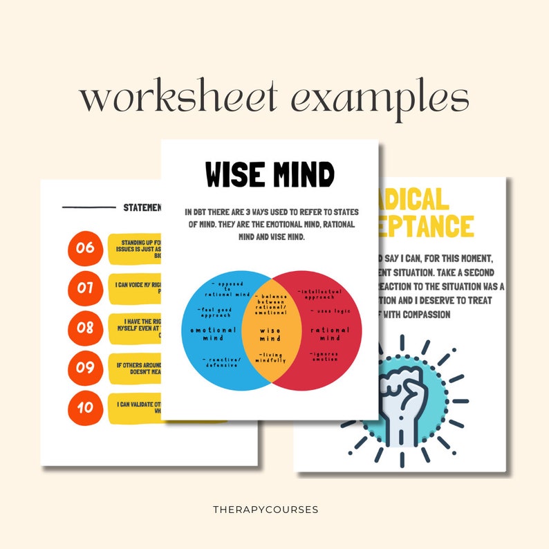 4000+ Whole Shop Therapy Worksheets Bundle: Mental Health Resources ...