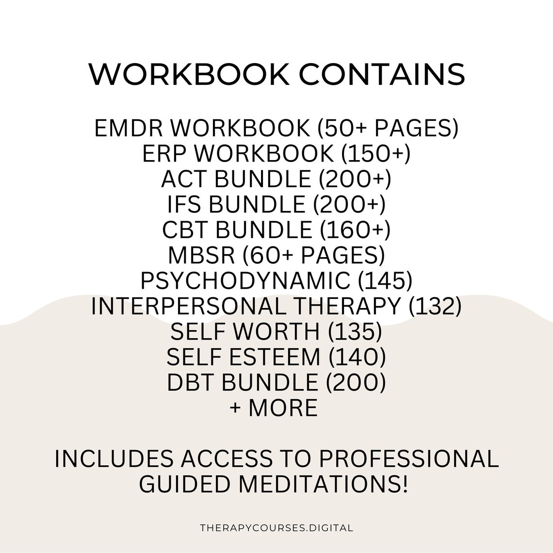 Therapy Worksheets Bundle, Mental Health Resources, Anxiety, Depression ...