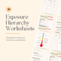 ERP Worksheets, Exposure and Response Prevention Therapy, Exposure ...