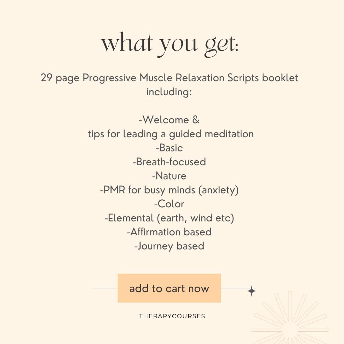 5-minute Progressive Muscle Relaxation Scripts: Guided Meditations (PDF ...