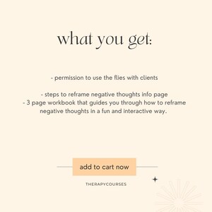 Reframing Negative Thoughts Worksheet: Positive Self-talk Activity (PDF ...