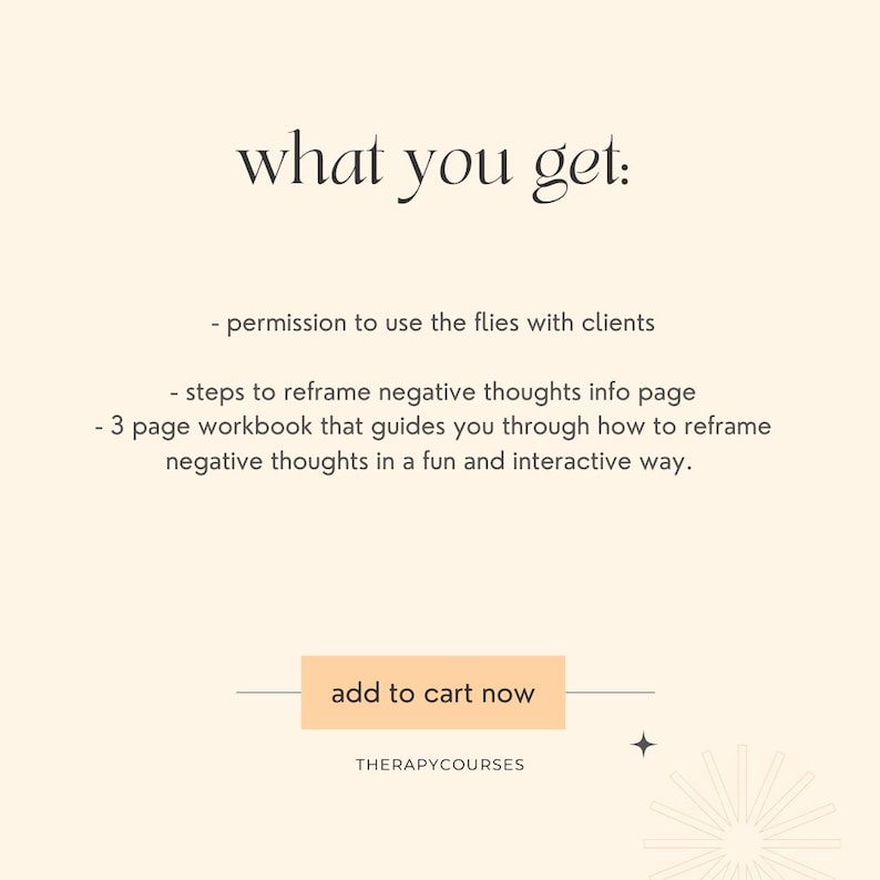 Reframing Negative Thoughts Worksheet: Positive Self-talk Activity (PDF ...