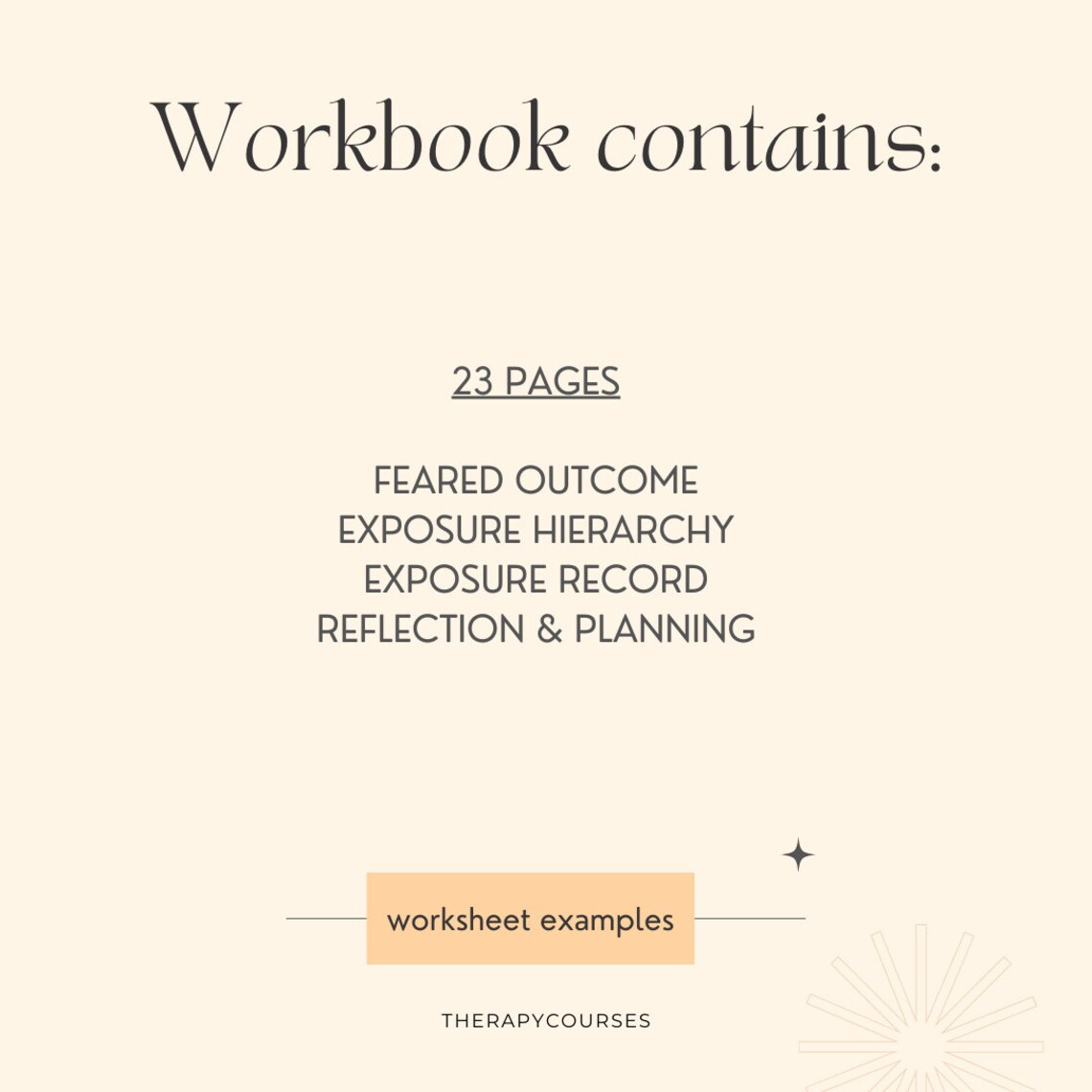 Exposure Hierarchy Worksheets: Anxiety, Trauma, PTSD & OCD Therapy ...
