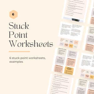 CPT Stuck Point Worksheet: Trauma & PTSD Therapy (PDF) - Etsy