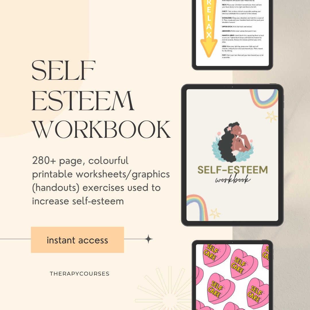 280+ Self Esteem Worksheets Pdf - Confidence Building, Self Esteem ...