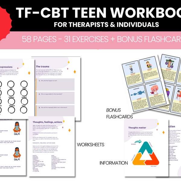 Trauma Workbook - Etsy