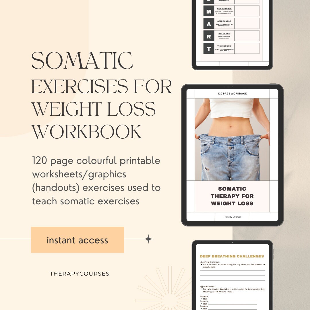 Somatic Exercises for Weight Loss Workbook PDF - Somatic Therapy Weight ...