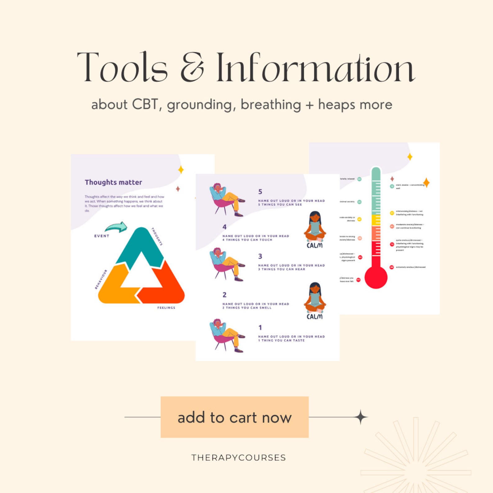 TF-CBT Worksheets for Teens: CBT Trauma Therapy Tools Handouts ...