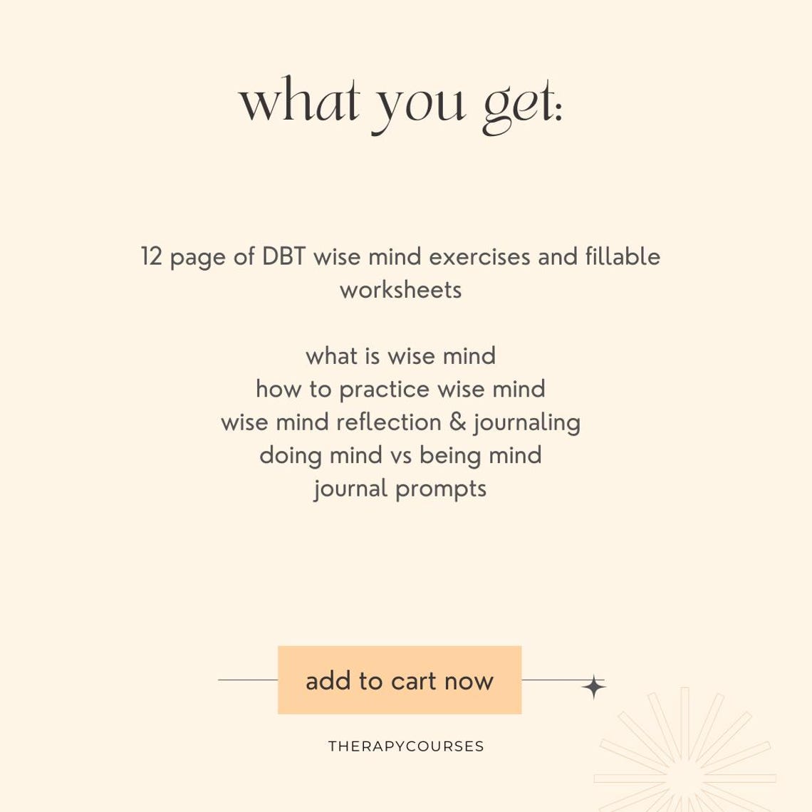 DBT Wise Mind Worksheets: Skills & Journal Prompts (PDF) - Etsy