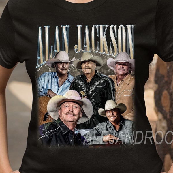 Alan Jackson Tshirt - Etsy