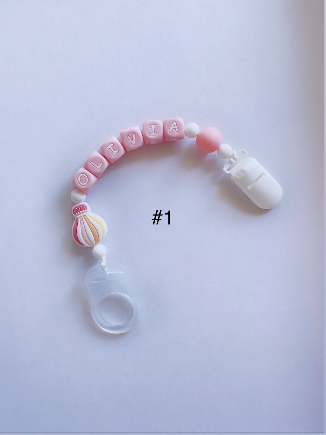 Personalized Dummy Holder Suitable for MAM or With Classic Knot - Etsy