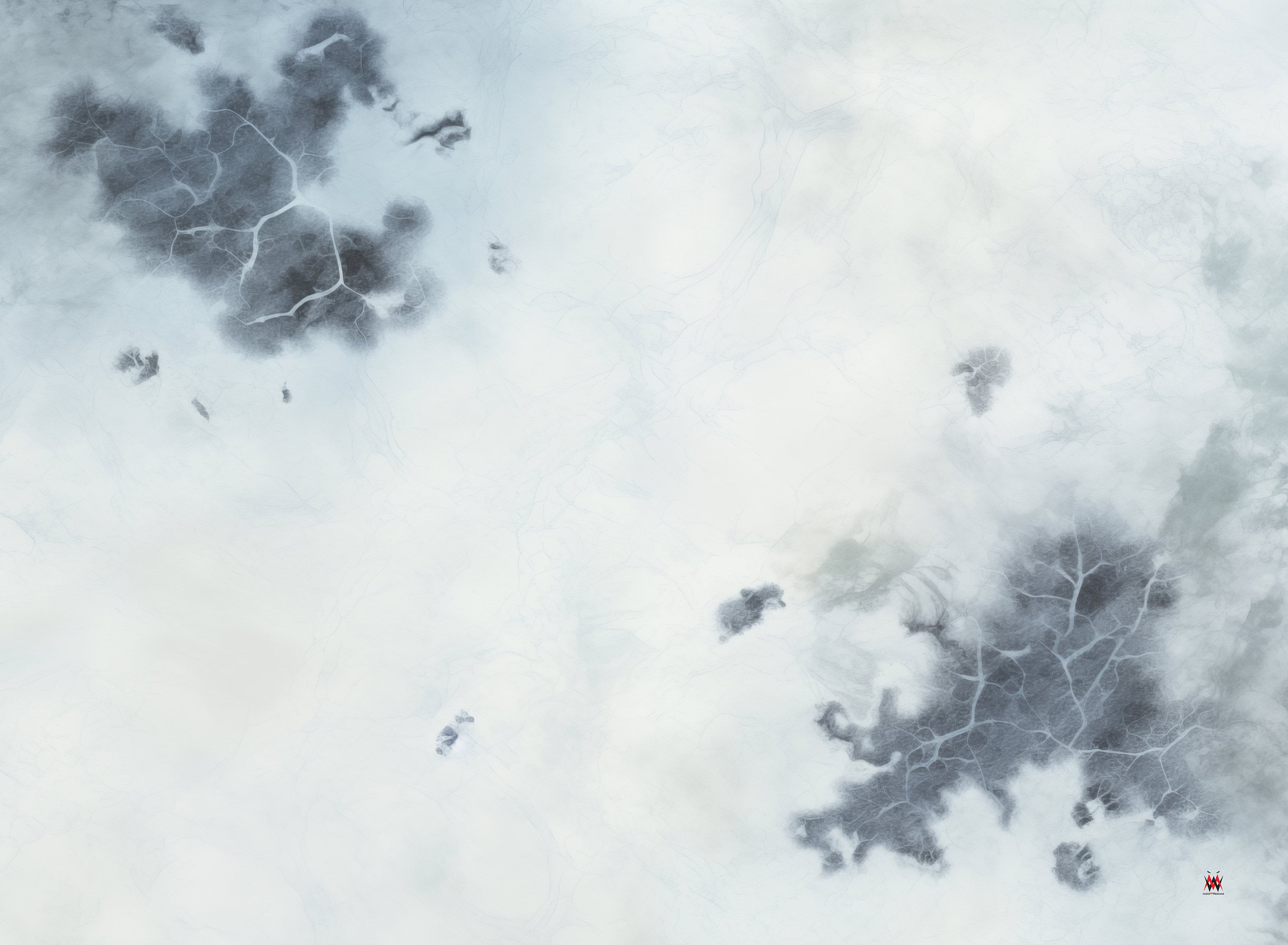 Gamemat - Snow / Snowy Plain / Ice Field / Hoth - Etsy