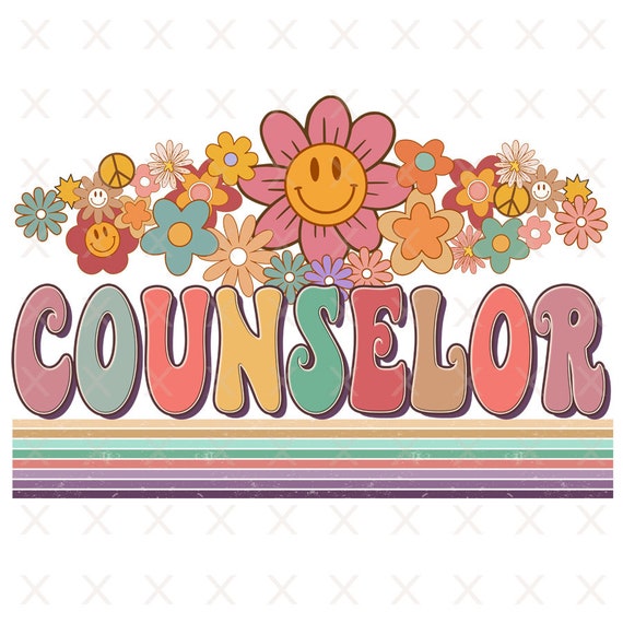 Groovy Counselor Png Retro Counselor Sublimation Designs - Etsy