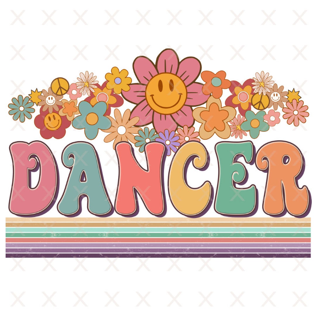 Groovy Dancer Png Designs, Retro Dancer Sublimation Designs Downloads ...