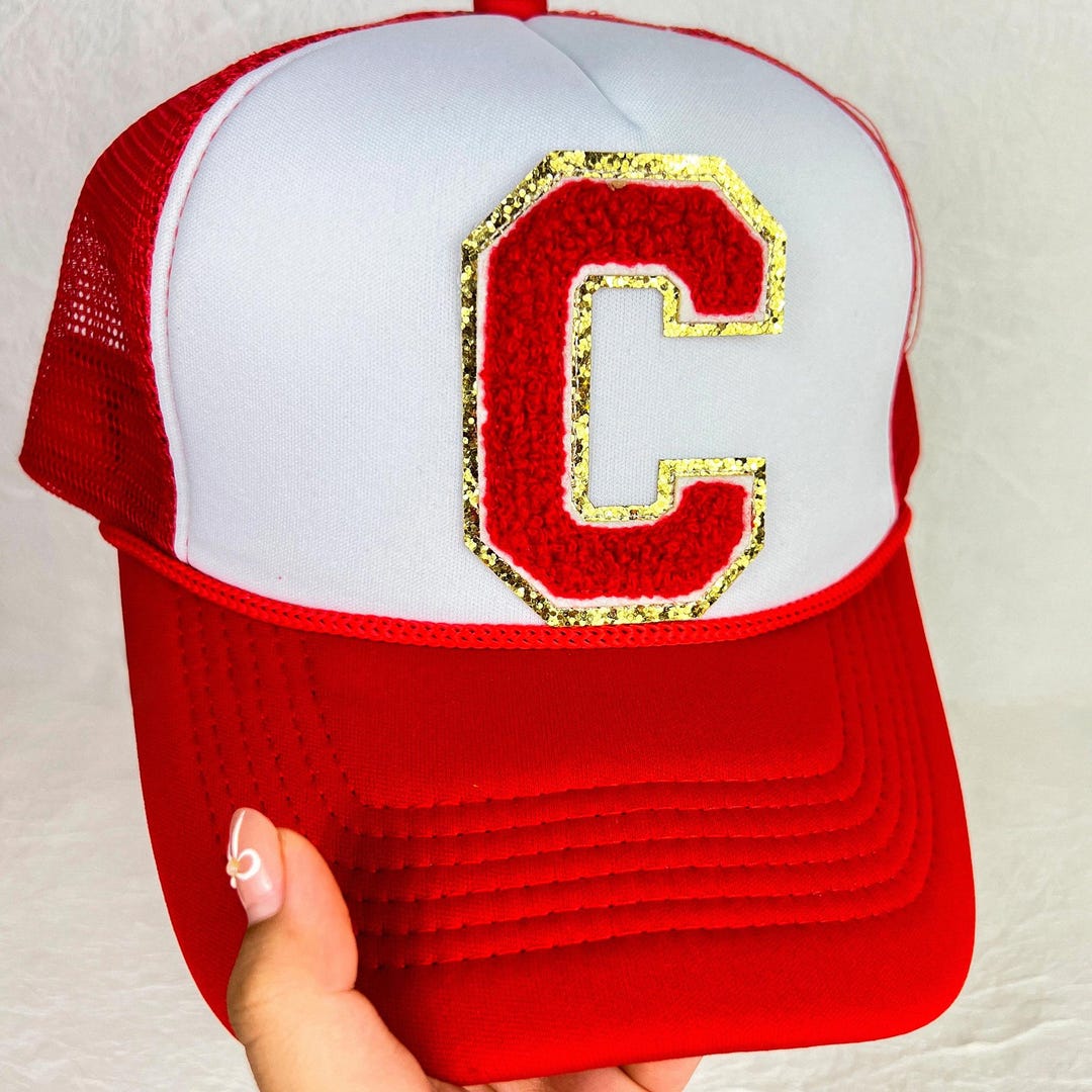 Personalised Initials Patches Caps trucker Hat With Patchescustom Name ...