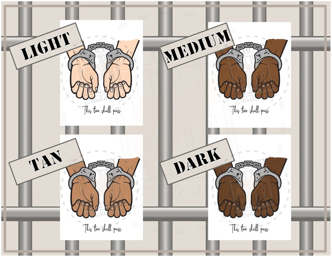 This Too Shall Pass | Card of Support for Incarcerated | Prison Wife ...