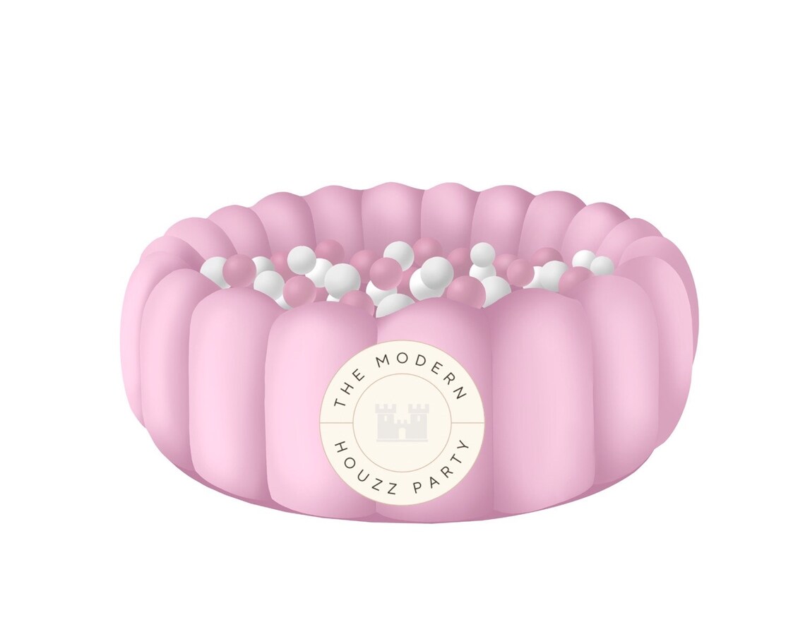 Pink Ball Pit Drawing Digital Art - Etsy