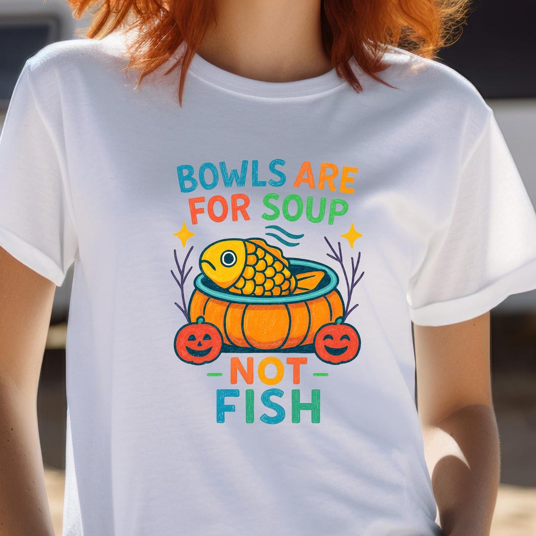 Spooky Fish PNG, Goldfish Pumpkin Halloween, Shirt Design (digital ...