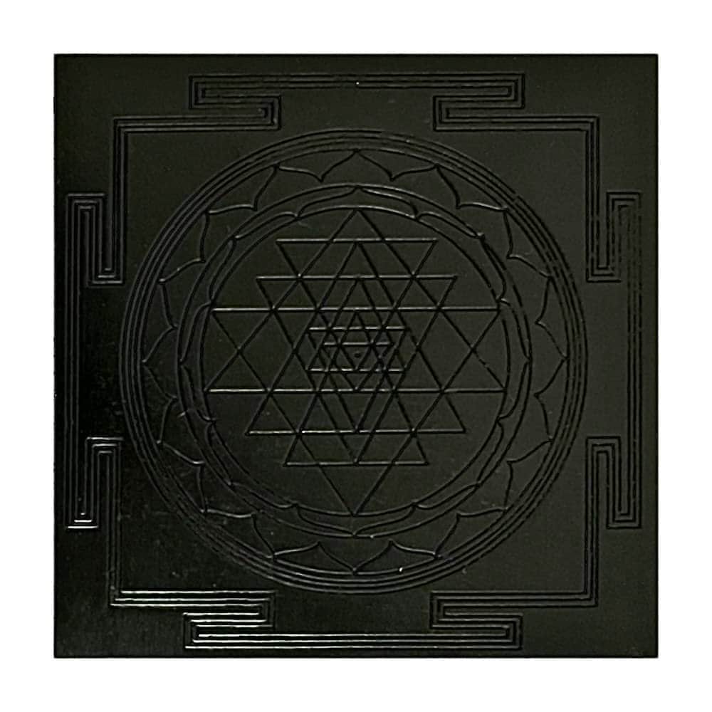 Karungali Kattai Sri Chakram, Ebony Sri Yantra 100% Natural Made of ...