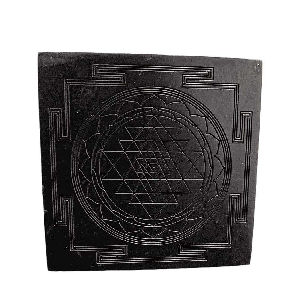 Karungali Kattai Sri Chakram, Ebony Sri Yantra 100% Natural Made of ...