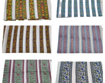 Border Print Fabric - Etsy