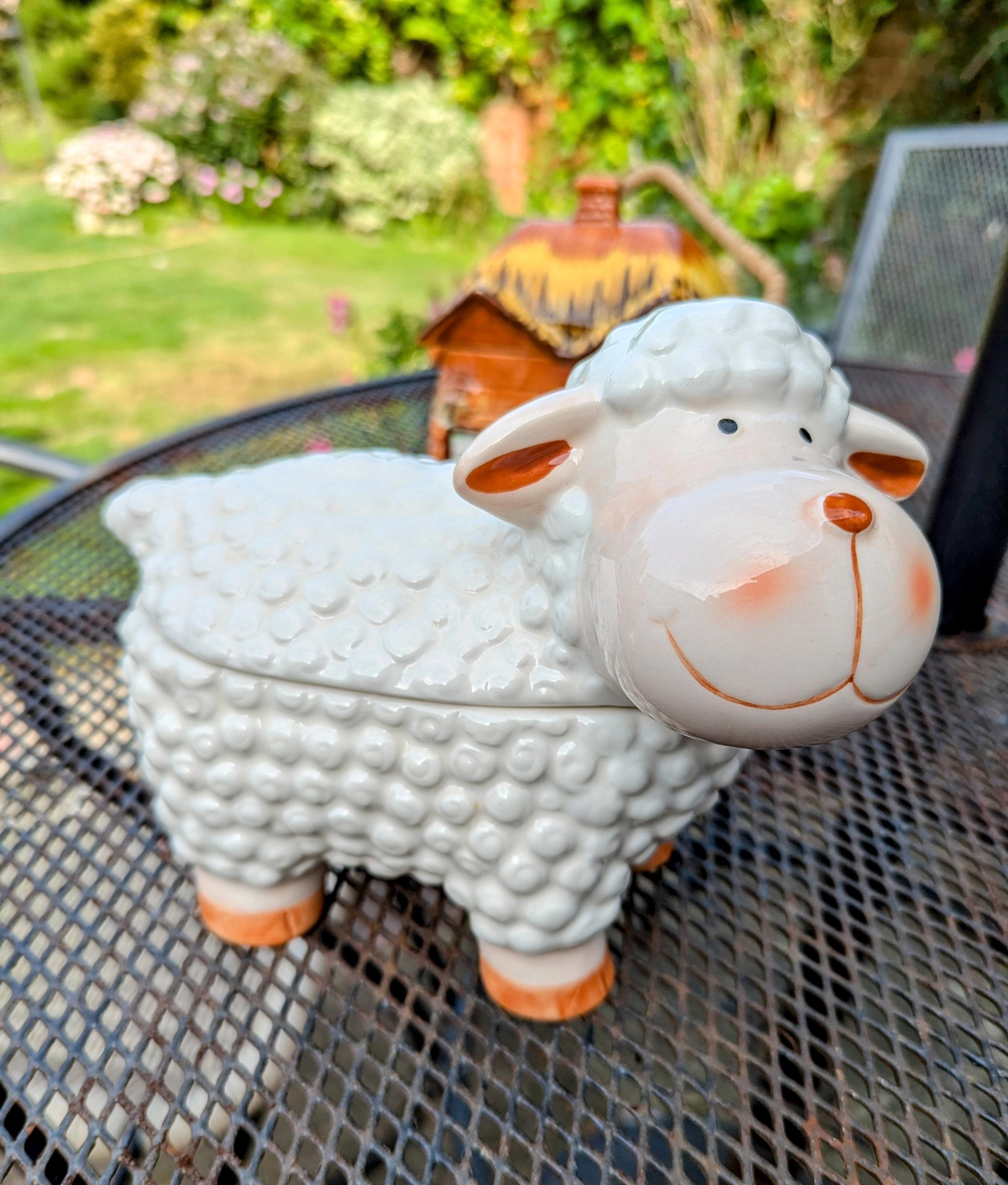 Sheep/lamb Cookie Jar - Etsy