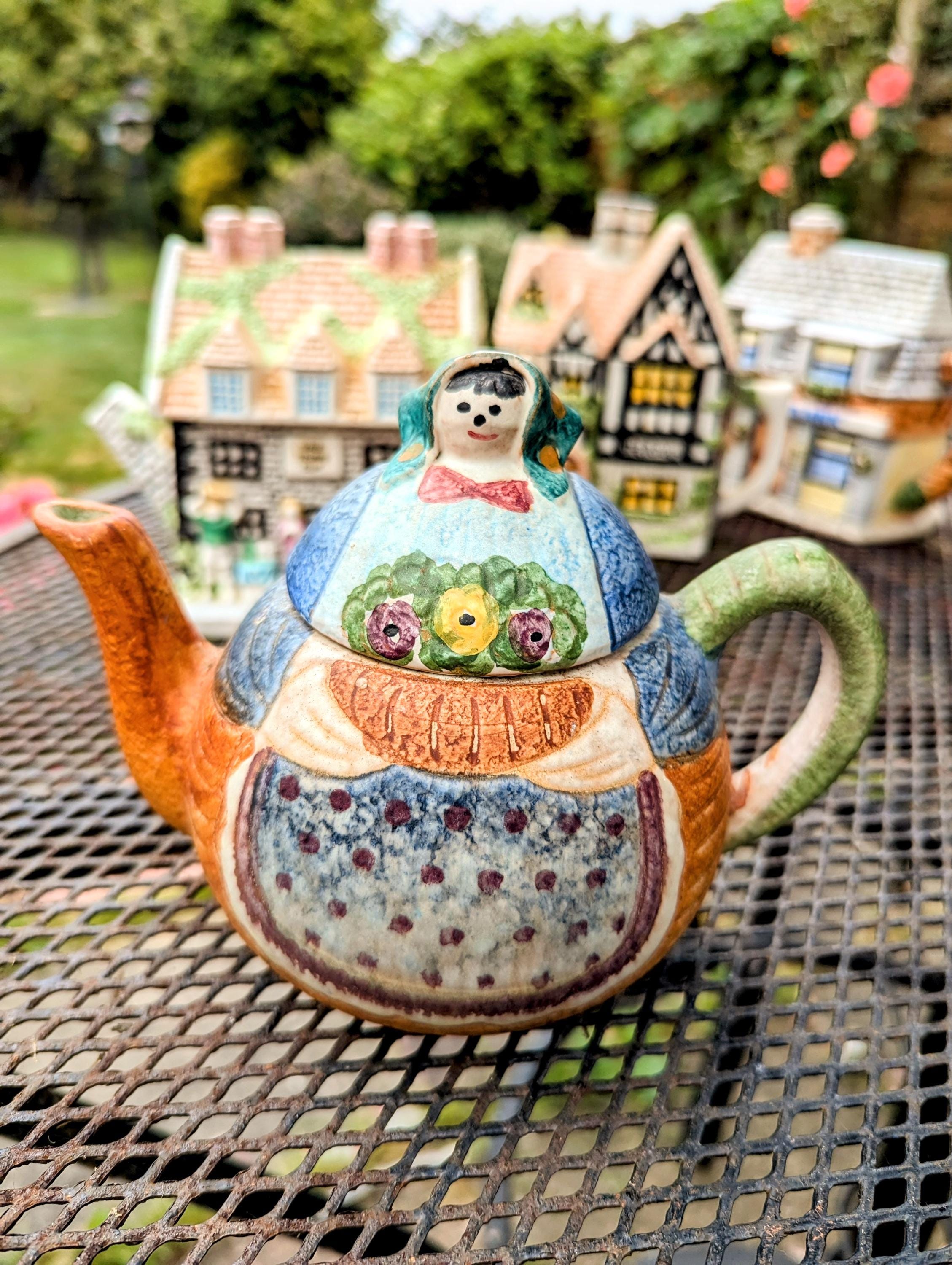 Italian Vintage Bagni Teapot, Hot Water Jug & Sugar Bowl Set - Etsy