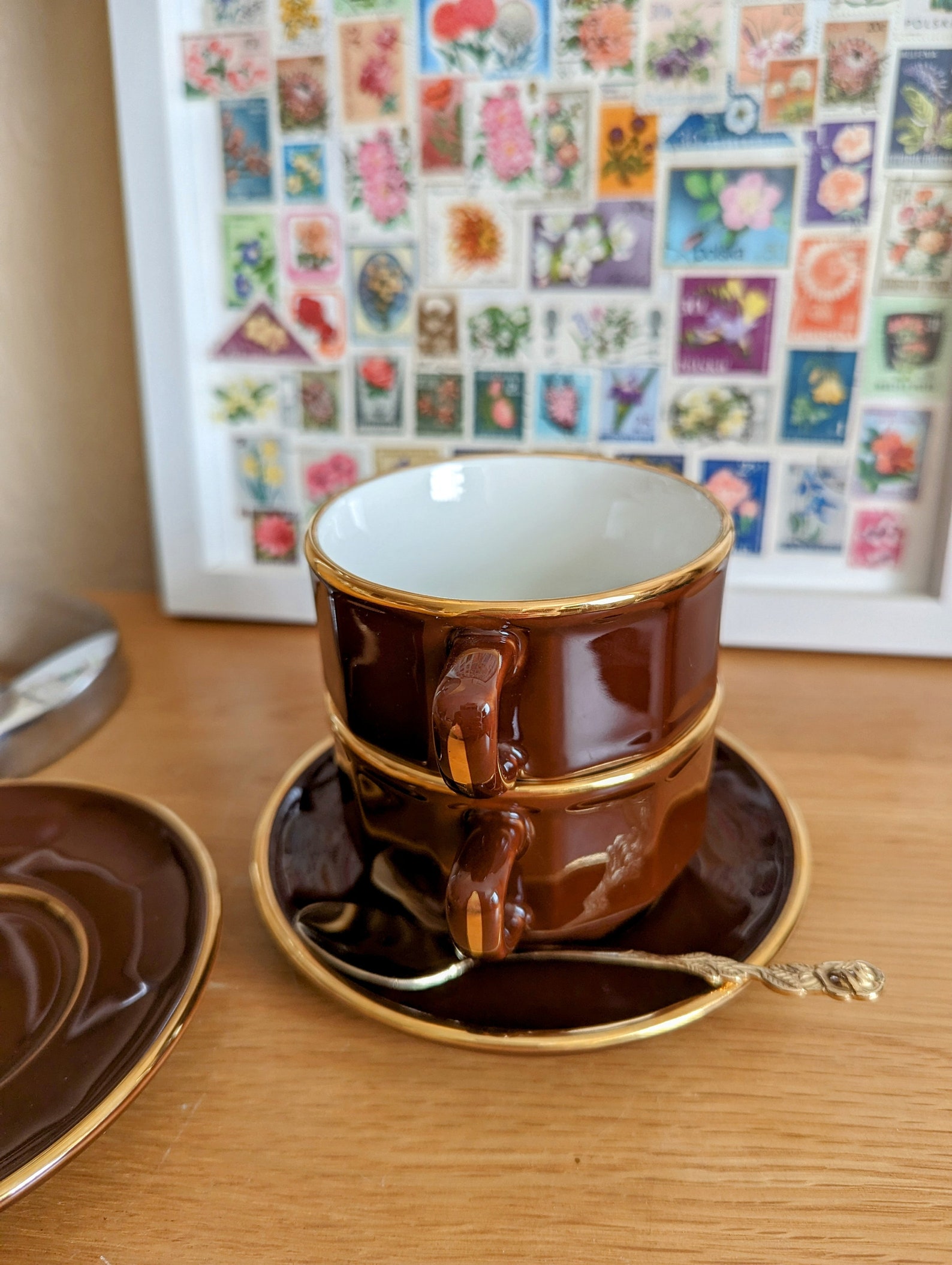 Apilco Breakfast Cups & Saucers Nescafe Cappucino - Etsy