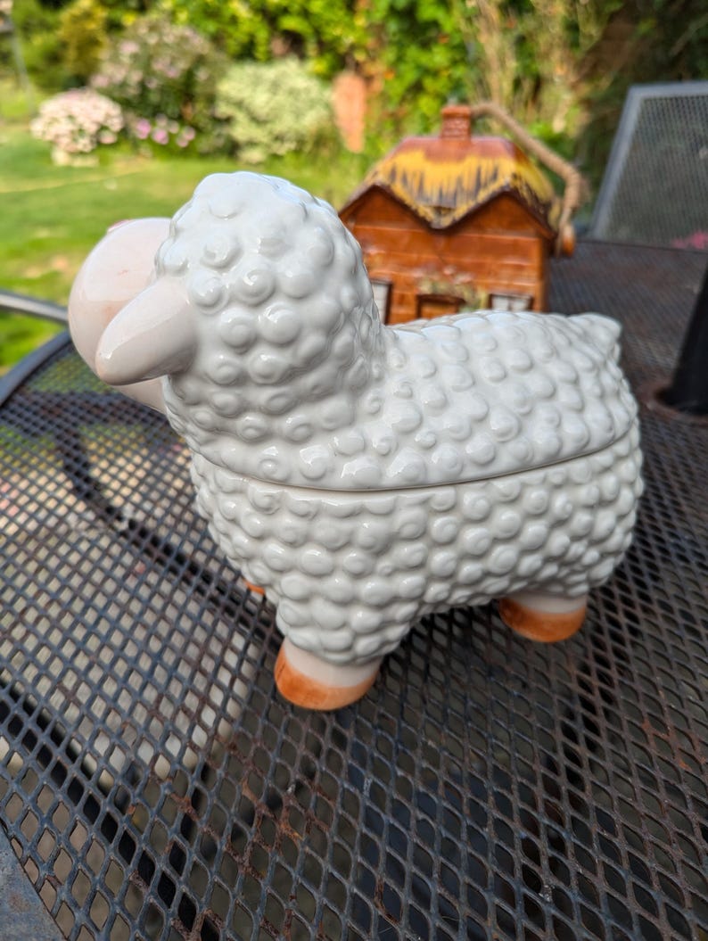 Sheep/lamb Cookie Jar - Etsy