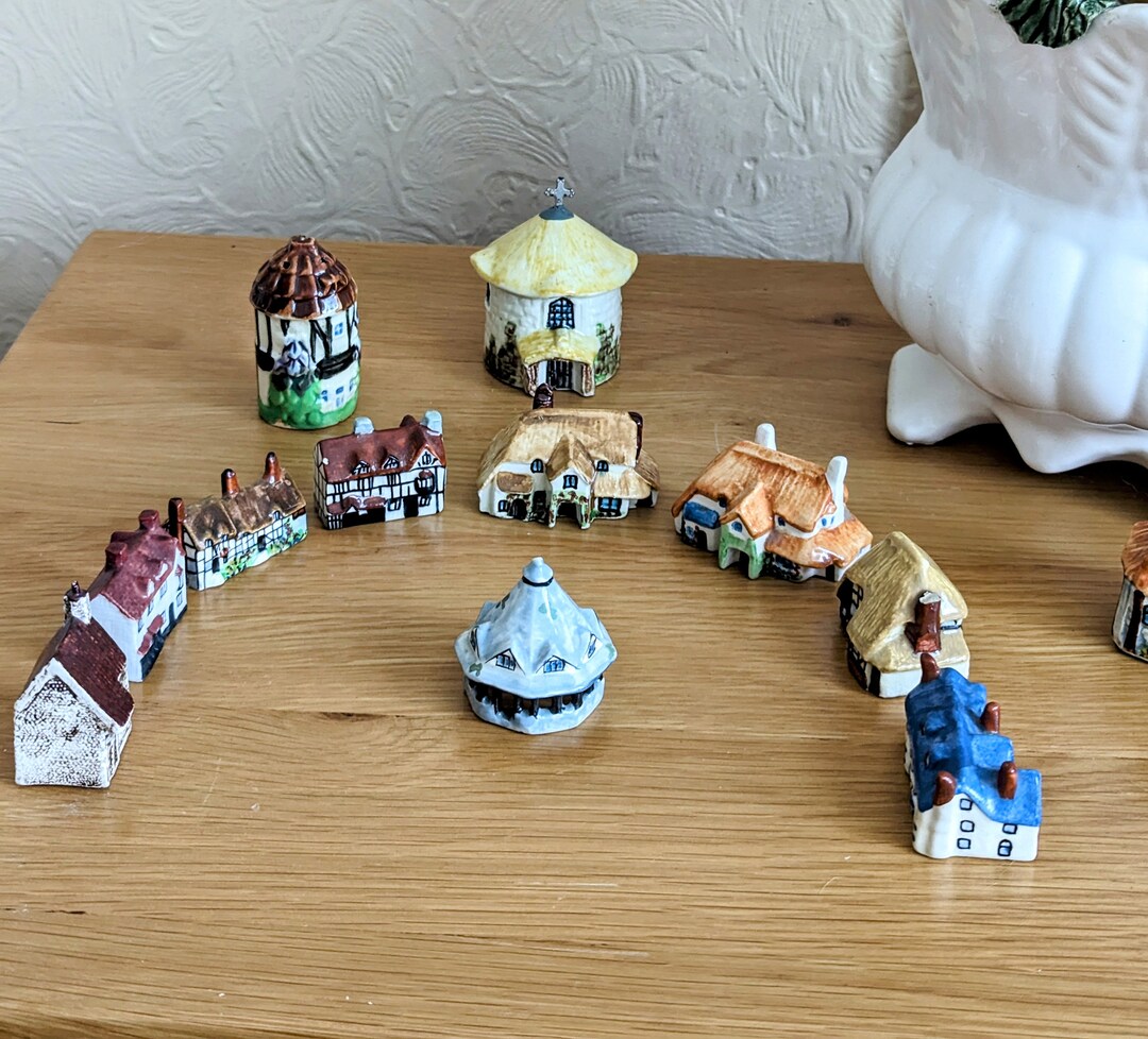 Miniature Pottery Model Tudor Village - Etsy