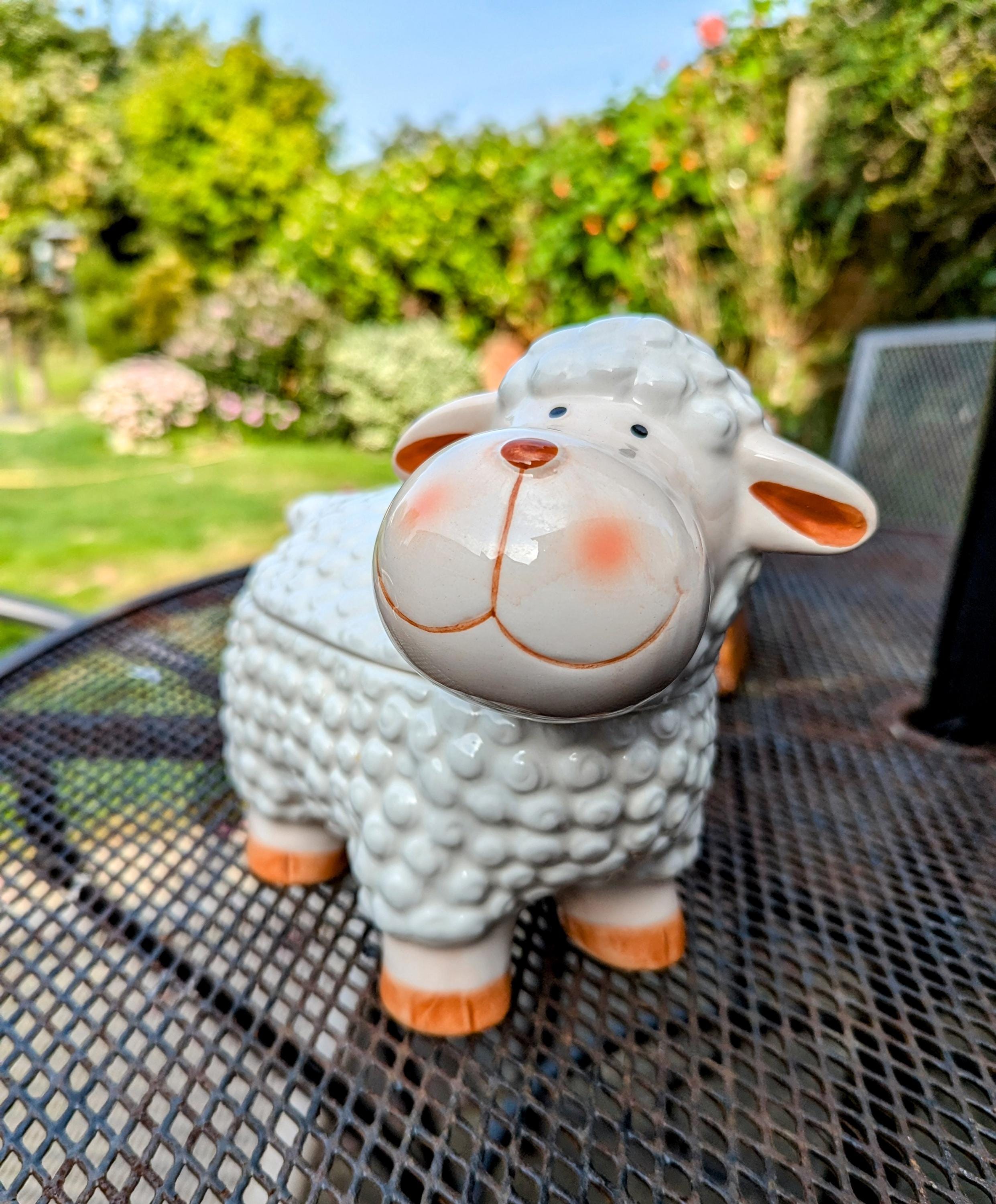 Sheep/lamb Cookie Jar - Etsy