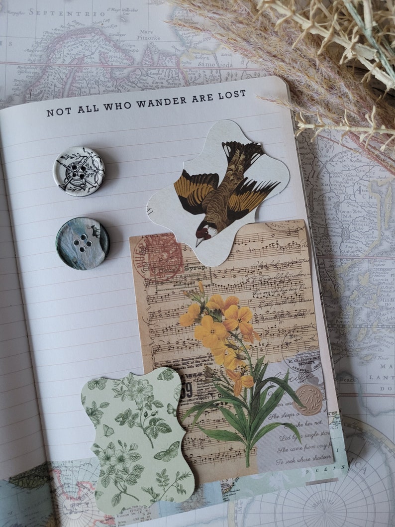 Cottagecore Label Set / Green Labels / Plant Labels / Garden Motif ...