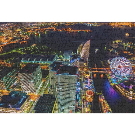 Tokyo City at Night 1000pc Puzzle Japan 1000 Piece Puzzle - Etsy