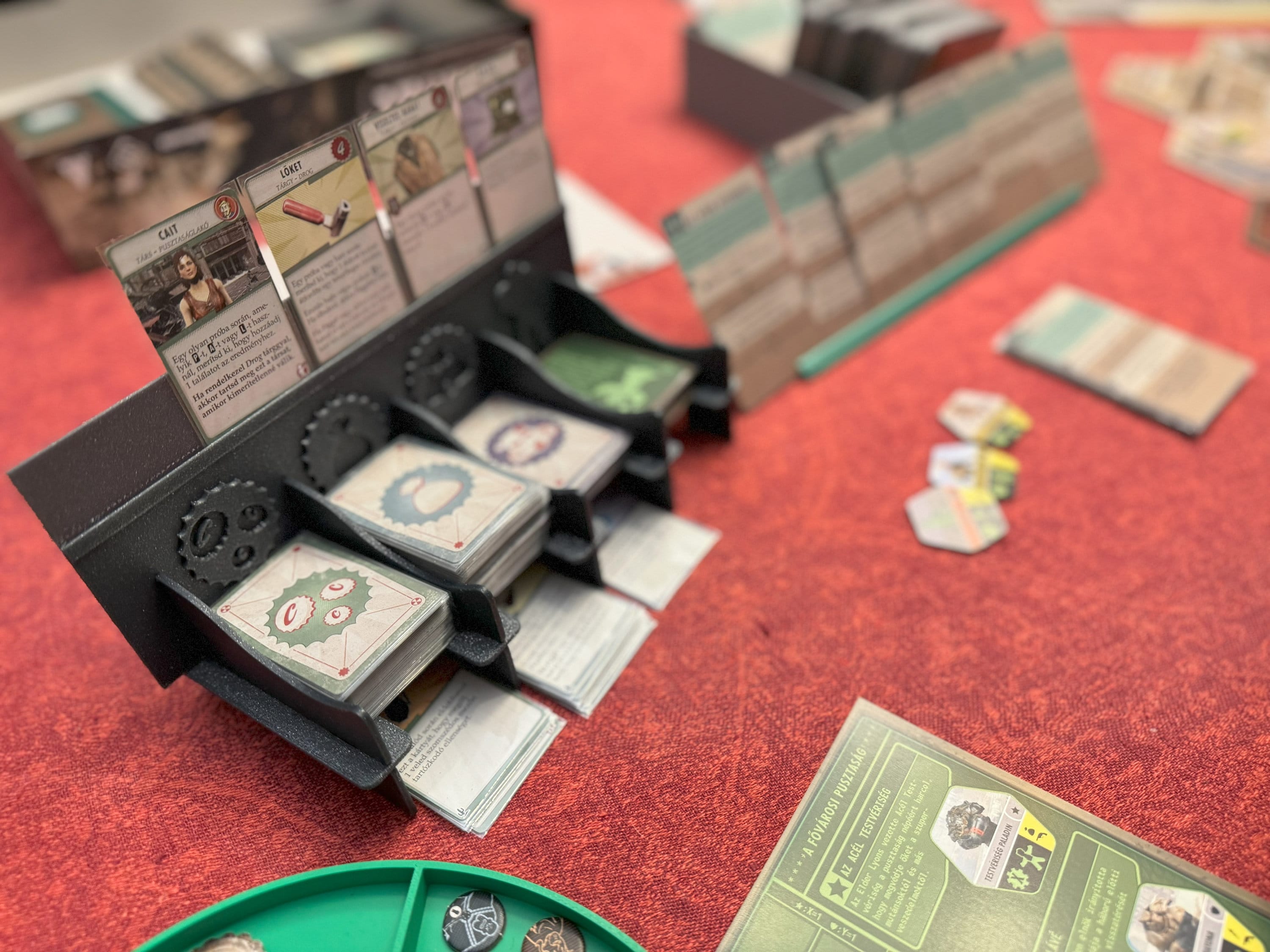 Card Holders, Enemy Token Tray and Player Board Bundle for Fallout 2017 ...