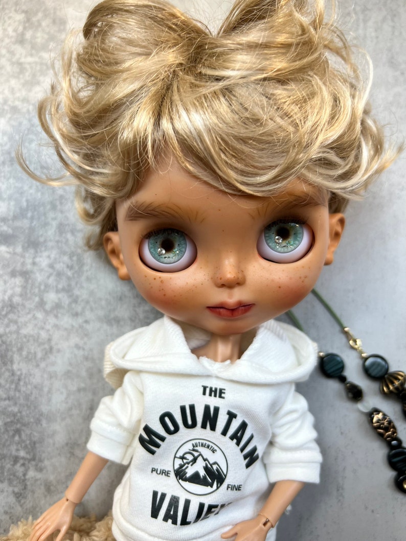 Original Blythe Elegant Ellie custom Boy Blythe Doll, Ooak Blythe ...
