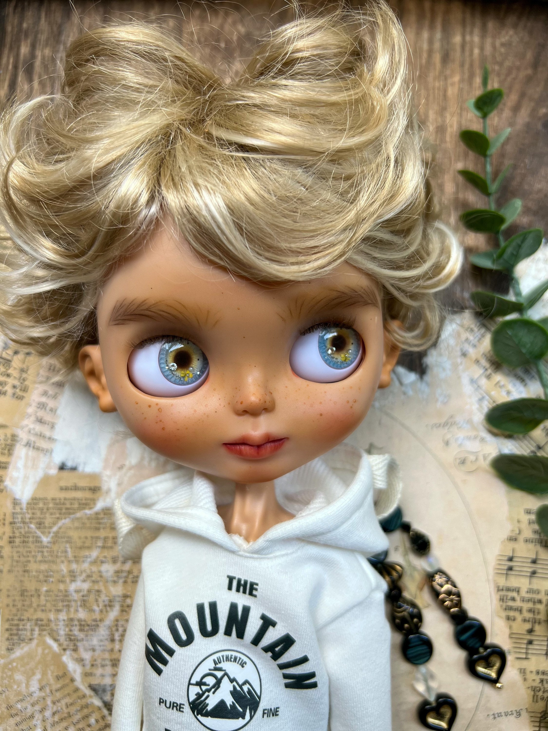 Original Blythe Elegant Ellie custom Boy Blythe Doll, Ooak Blythe ...